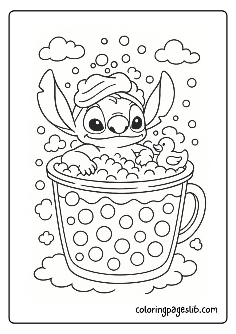 20 Cute Boba Tea Coloring Pages (Free Printable)